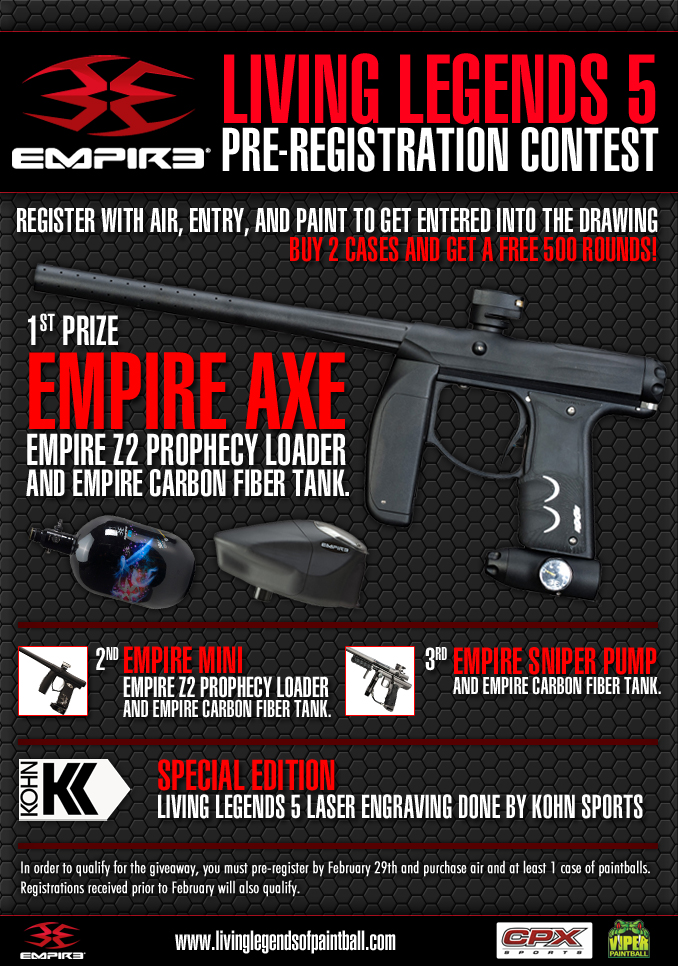 Empire Evil Paintballs named official event paint of CPX’s Living ...