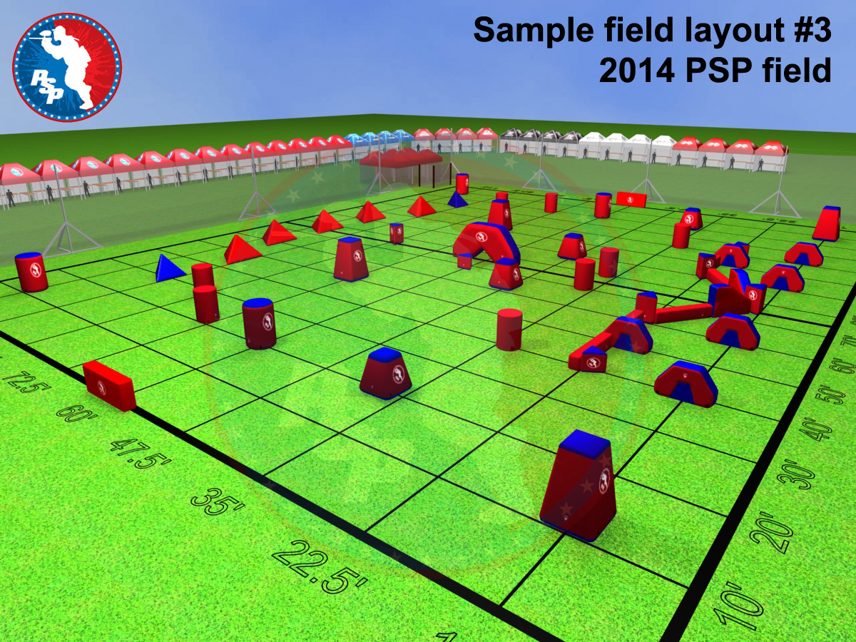 2014 PSP Official Sample Layouts - Social Paintball