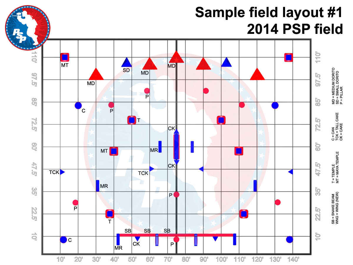 2014 PSP Official Sample Layouts - Social Paintball