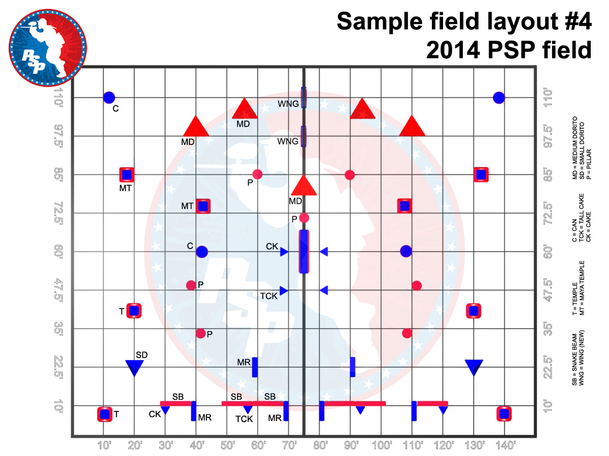2014 PSP Official Sample Layouts - Social Paintball