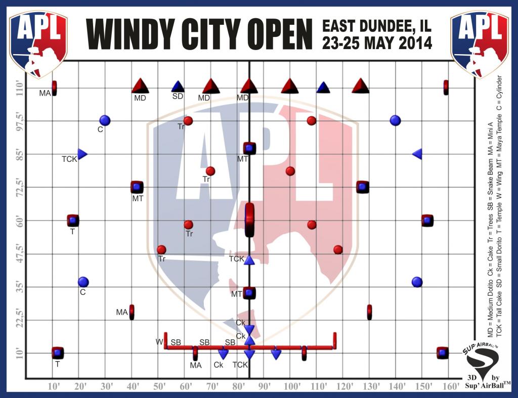 APL 2014 Windy City Open Layout Released - Social Paintball
