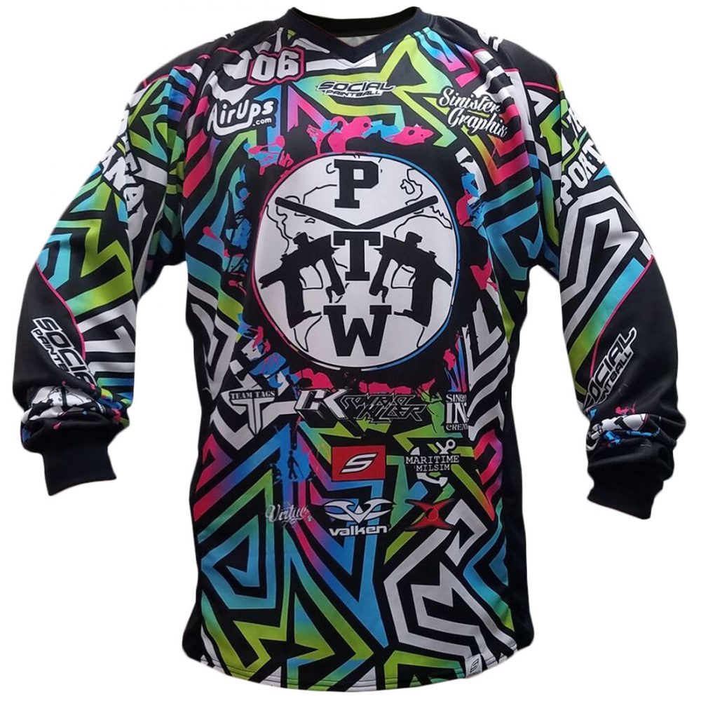 Custom Paintball Jersey Design - Social Paintball