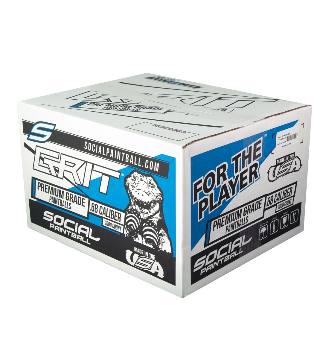 Grit Premium Grade Paintballs - Social Paintball