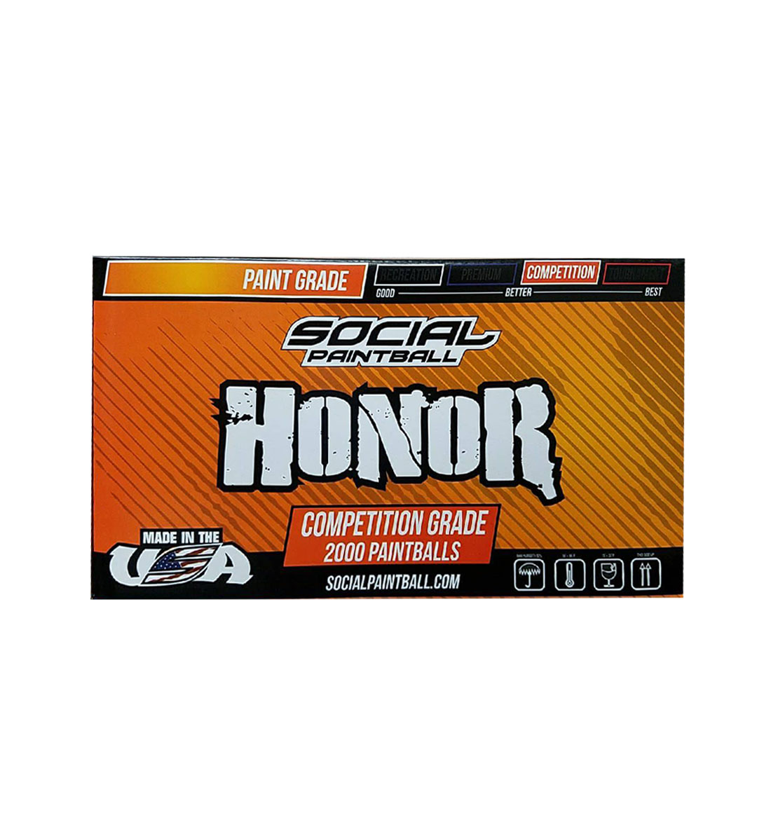 Honor Competition Grade Paintballs - Social Paintball