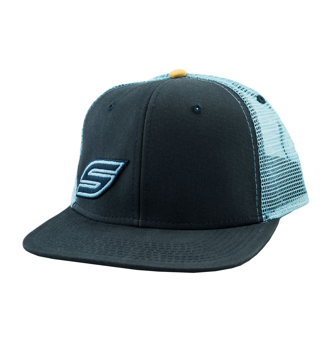 Snapback Hat Navy Blue Trucker Social Paintball Snapback Hat Navy Blue Trucker Social Paintball