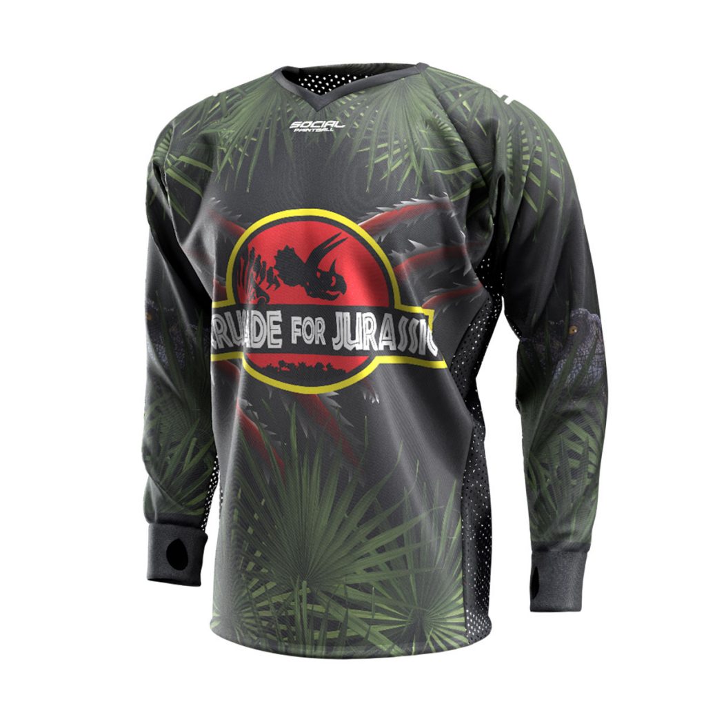 2018 Crusade For Jurassic Custom Event SMPL Jersey - Social Paintball
