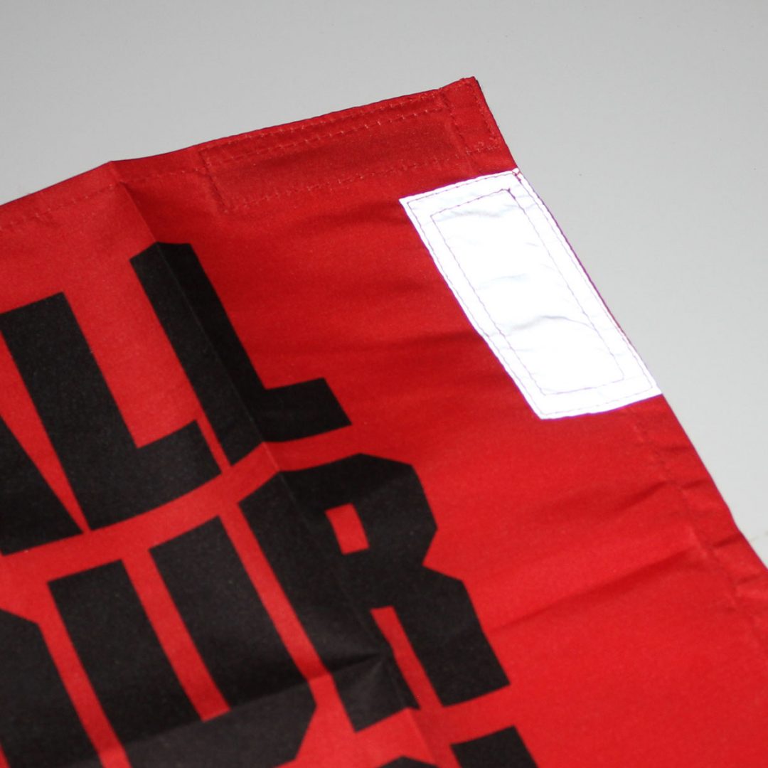 Airsoft Dead Rag,"Im Hit" Red Kill Rag w/Velcro and Reflective Strips ...