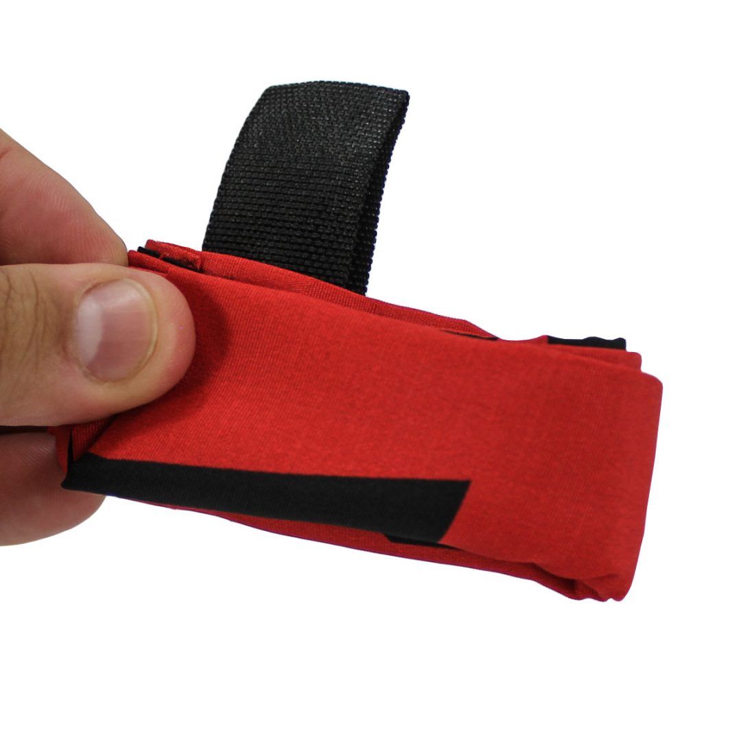 Airsoft Dead Rag,"Im Hit" Red Kill Rag w/Velcro and Reflective Strips ...