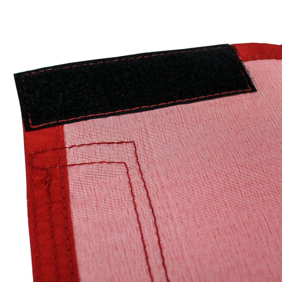 Airsoft Dead Rag,"Im Hit" Red Kill Rag w/Velcro and Reflective Strips ...